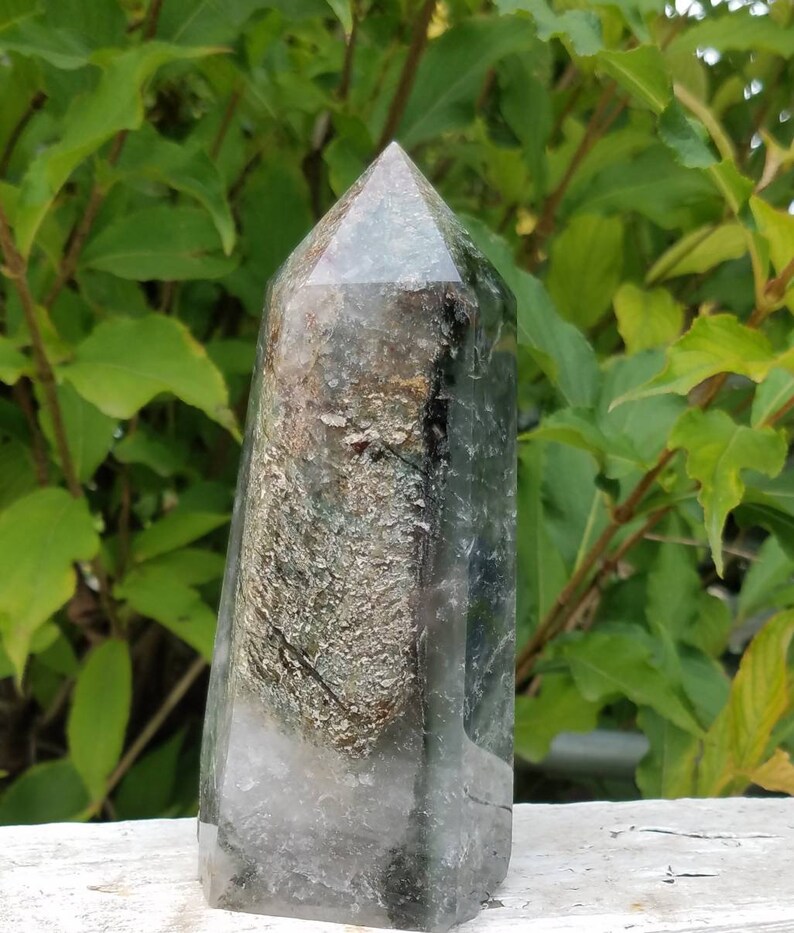 EPIC Scenic Green Quartz Shamanic Dream Stone Lodolite Garden - Etsy