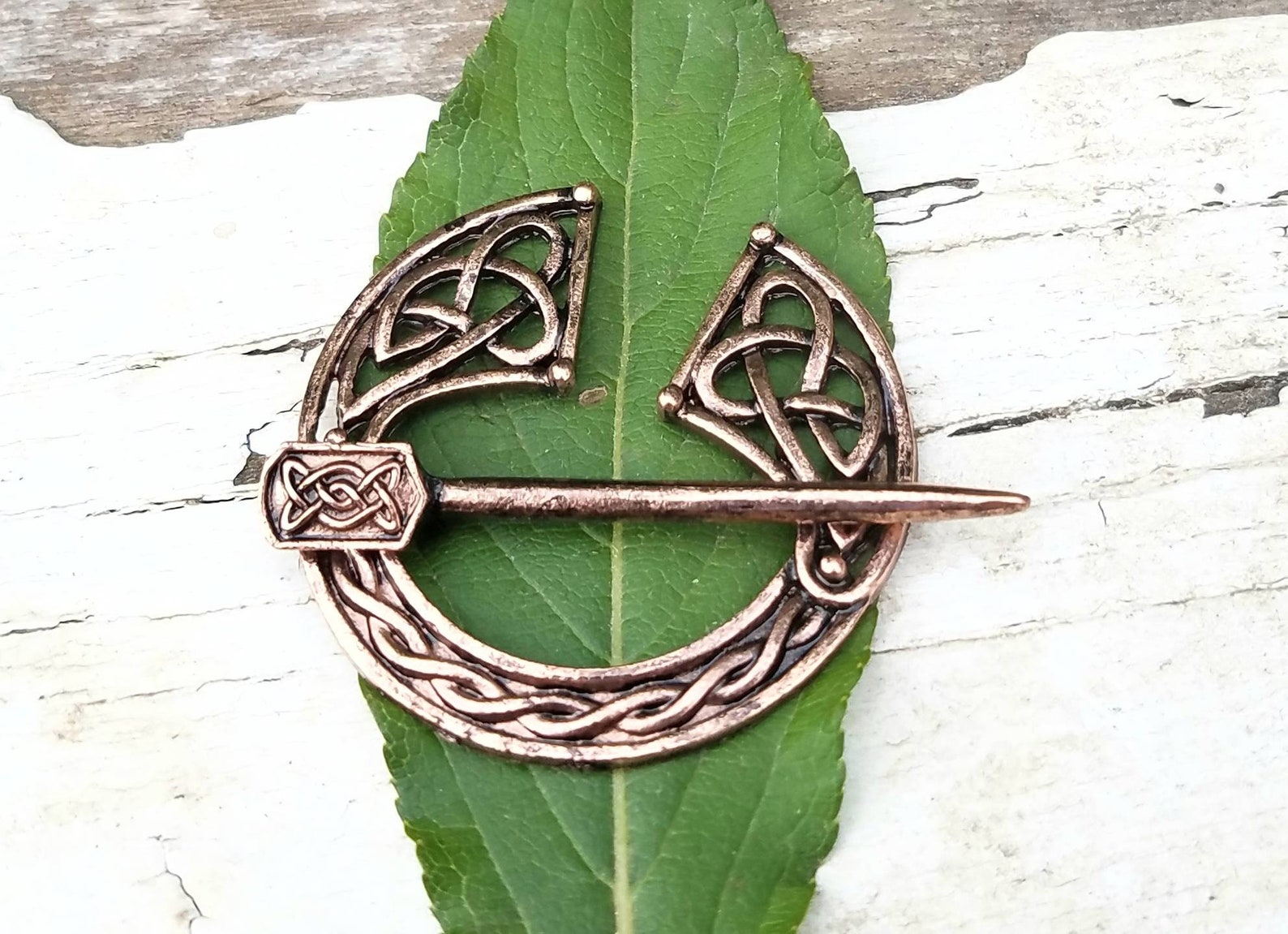 Brooch Pin Celtic Knot Pin Irish Shawl Cloak Pin Scarf Kilt - Etsy