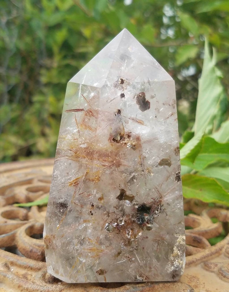 Enchanting Shamanic Dream Quartz Rutile Quartz Crystal - Etsy