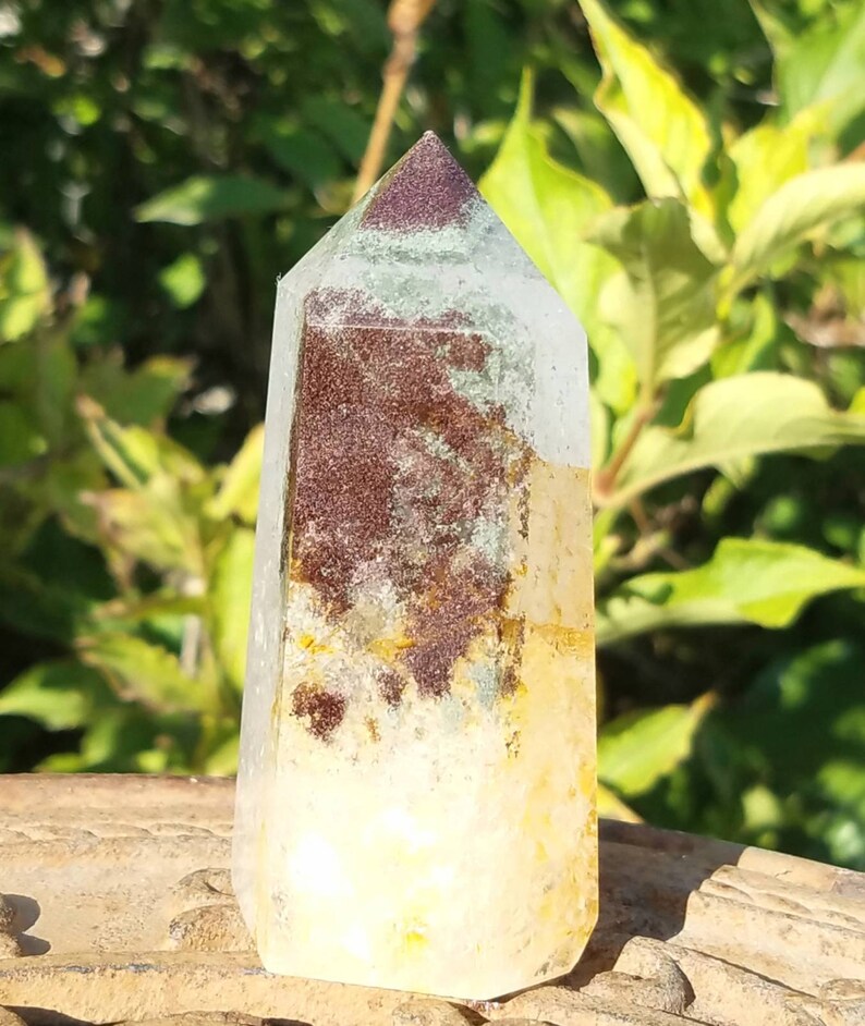 Shamanic Dream Stone Lodolite Garden Scenic Quartz Crystal - Etsy