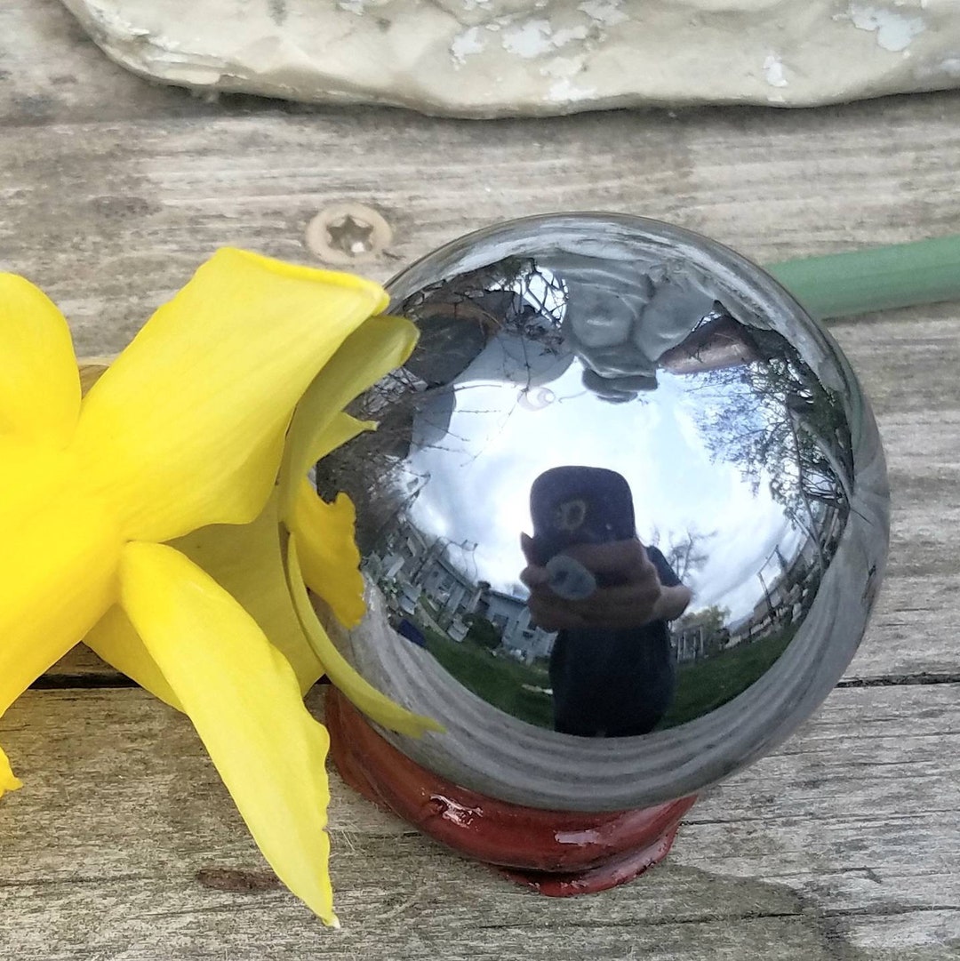 Terahertz Healing Stone Sphere Orb Crystal Ball Metallic Gem Chakra ...