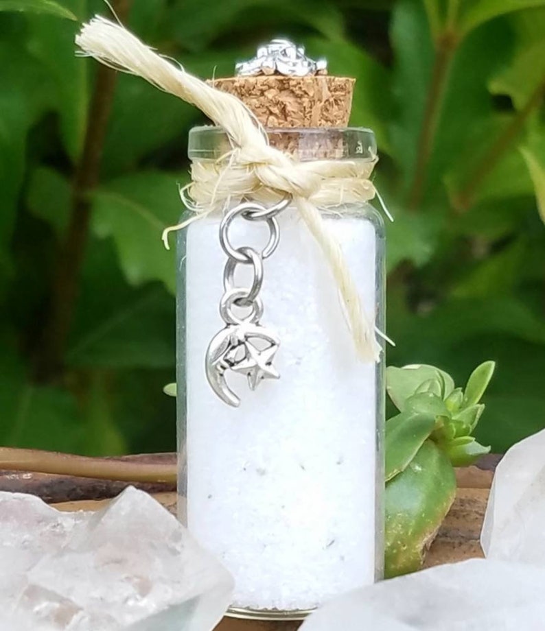 White Cauldron Ritual Sand Bottle 4oz Ritual Gift Set | Etsy
