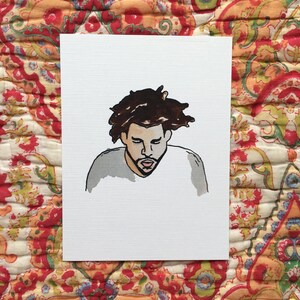 J. Cole Print - Etsy