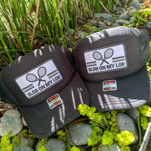 Custom Tennis Trucker Hat Cap, 40th 50th Birthday Gift Ideas, Girls ...