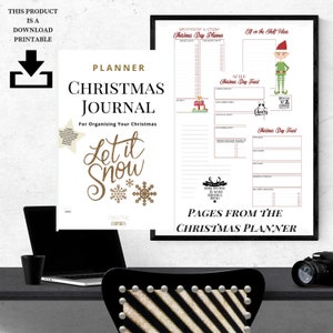 Christmas Planner and Journal - Etsy
