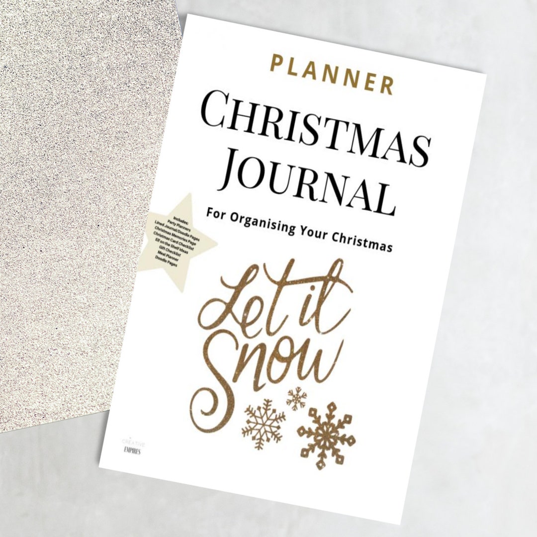 Christmas Planner and Journal - Etsy