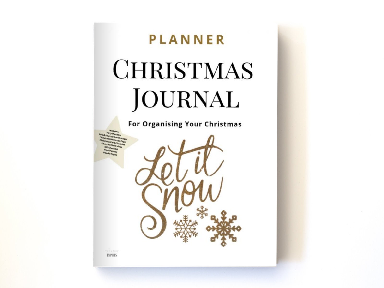 Christmas Planner and Journal - Etsy