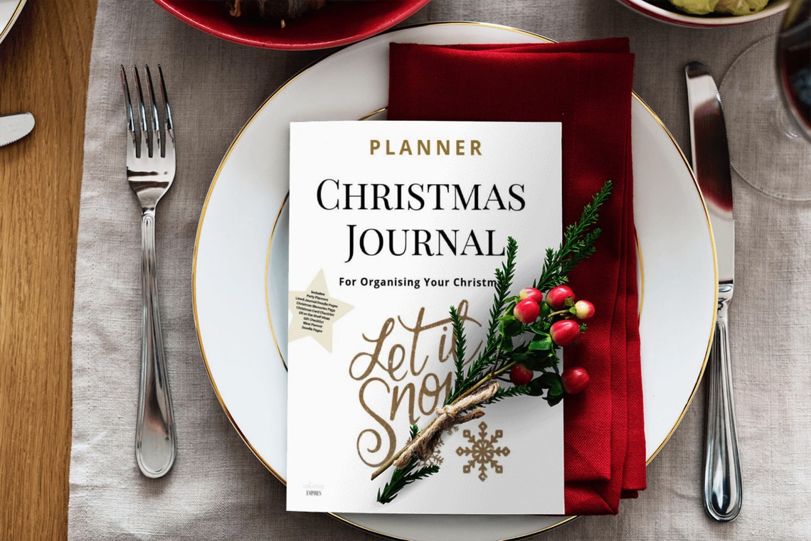 Christmas Planner and Journal - Etsy