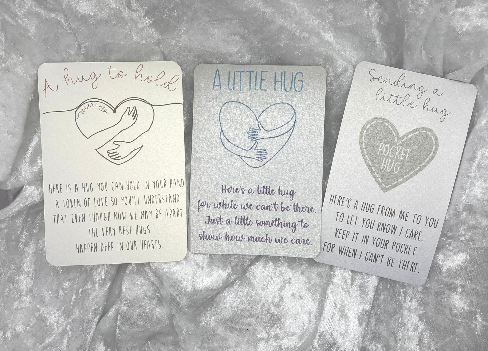 Pocket Hug, Pocket Heart, Pocket Hug Poem Card, Isolation Gift Hug ...