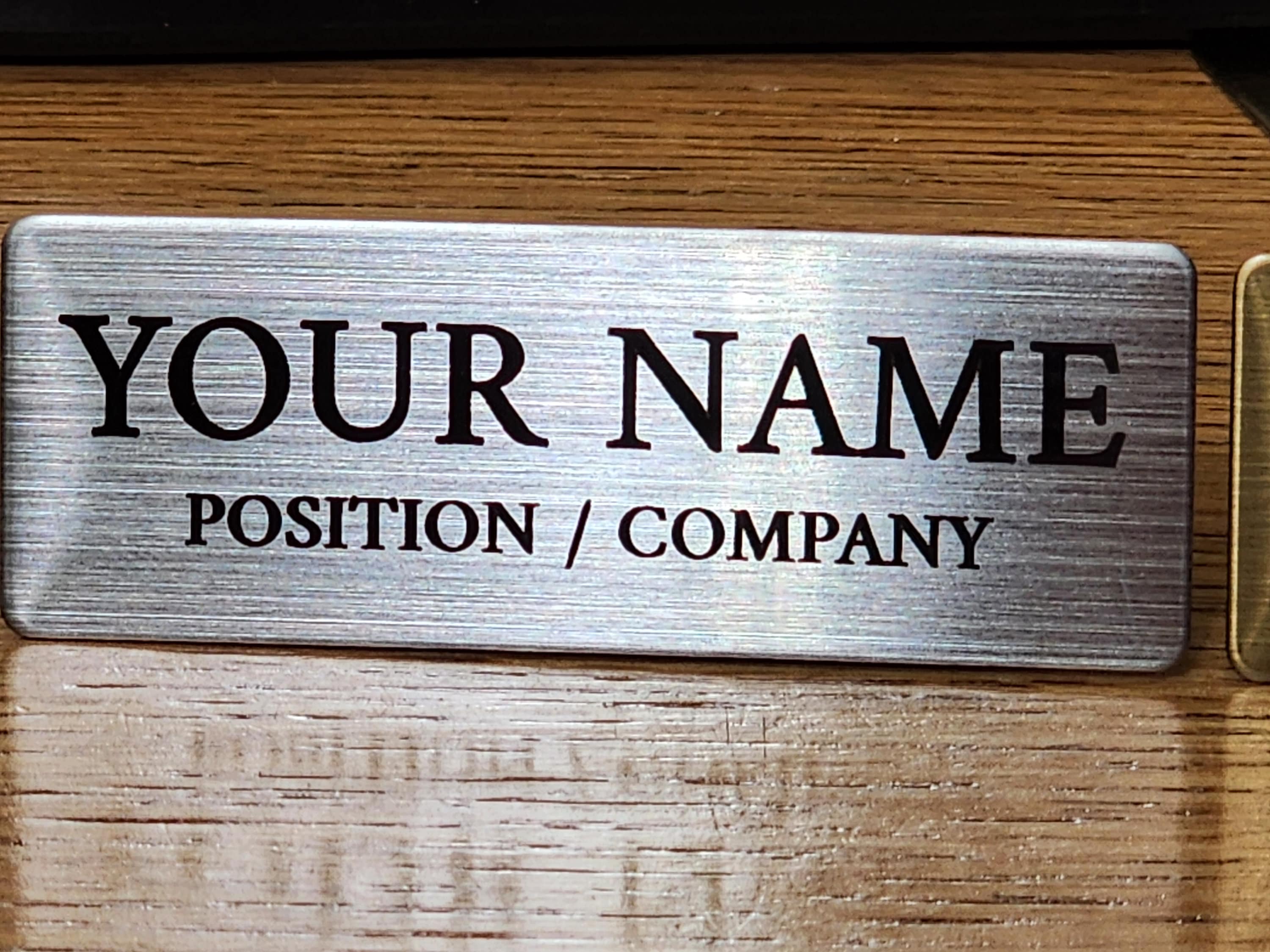 Personalized Name Tags Stainless Steel - Etsy