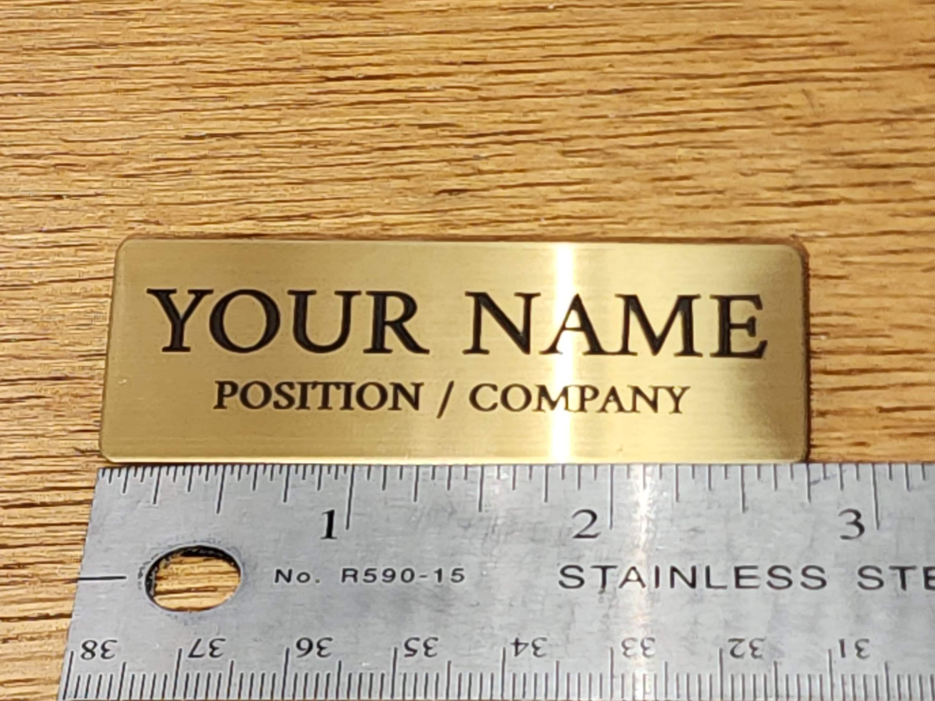 Personalized Name Tags Stainless Steel - Etsy