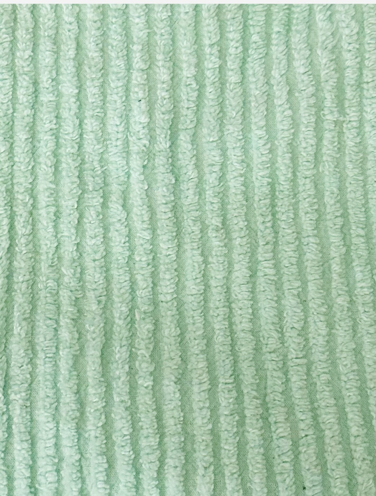 Mint Green Chenille Fabric, Seafoamgreendécor Baby, Chenille Vintage ...