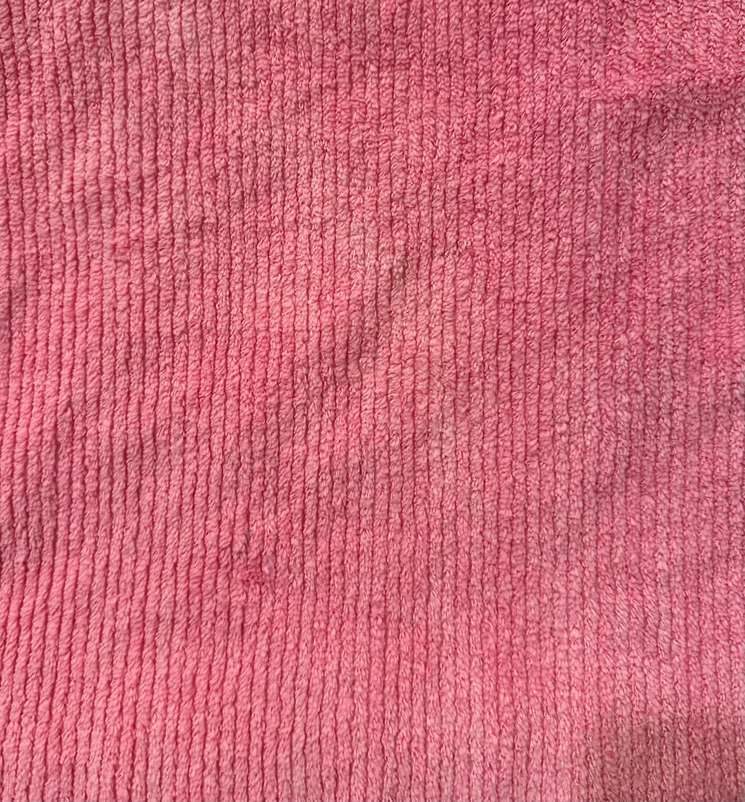 Hot Pink Chenille Fabric, Kids Décor Baby, Chenille Vintage Fabric ...