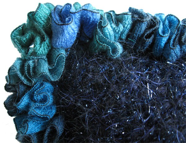 PDF Knit Pattern, Diagonal Garter-stitch Pillow, Easy to Knit ...