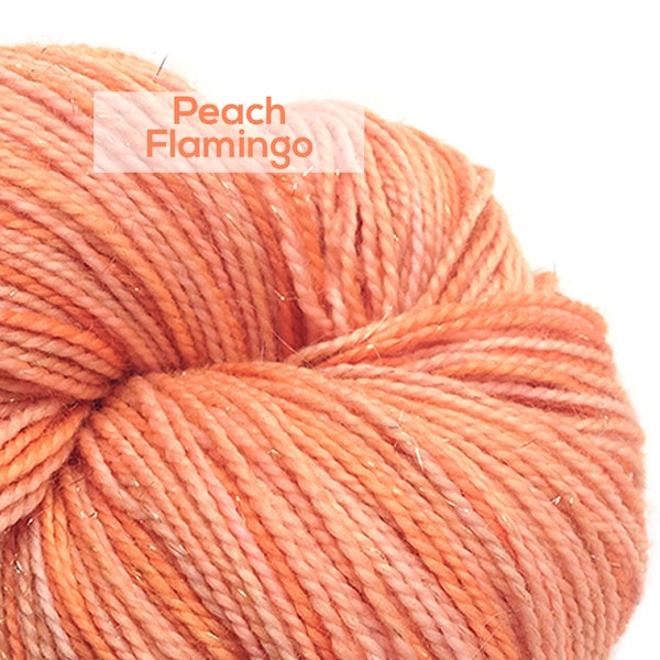 Coral Yarn - Etsy