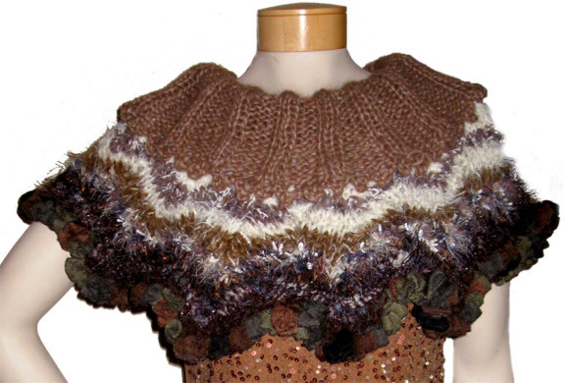 Chevron Capelets PDF Pattern, Instructions for 3 Different Versions ...