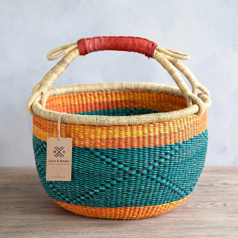 Large African Baskets - Etsy