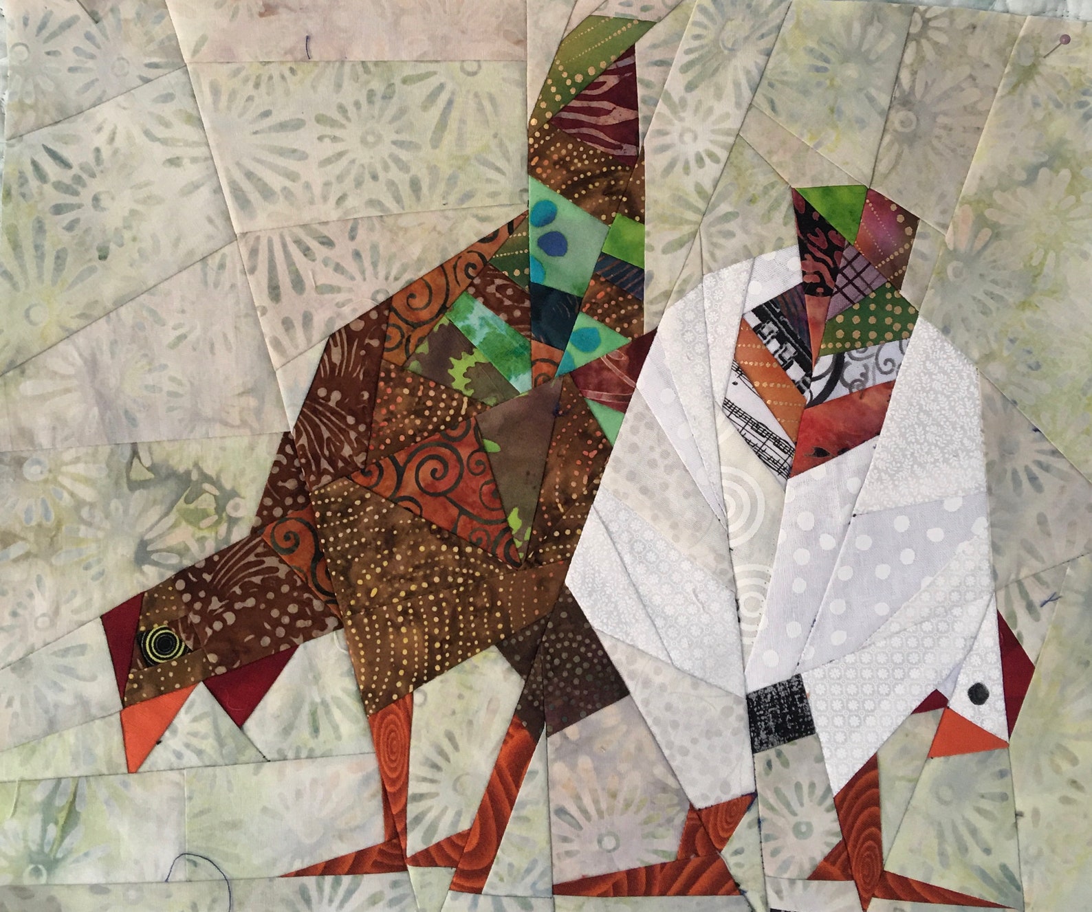 Bottoms Up Paper Pieced Hens, Chicken, Block, Quilting - Etsy