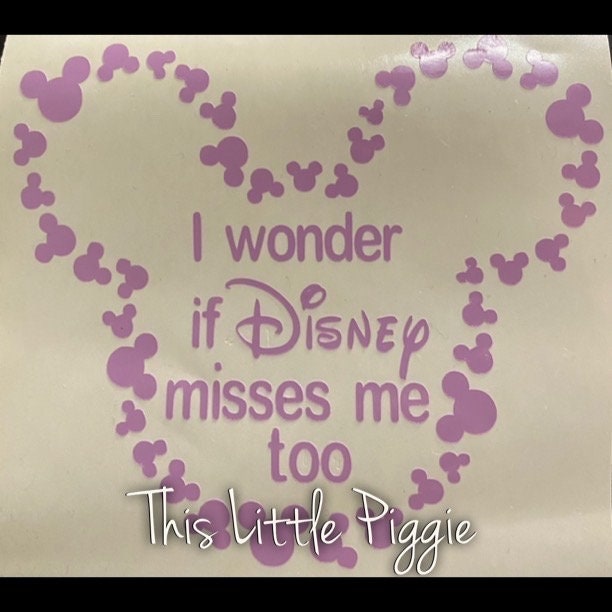 Disney Car Decal - Etsy