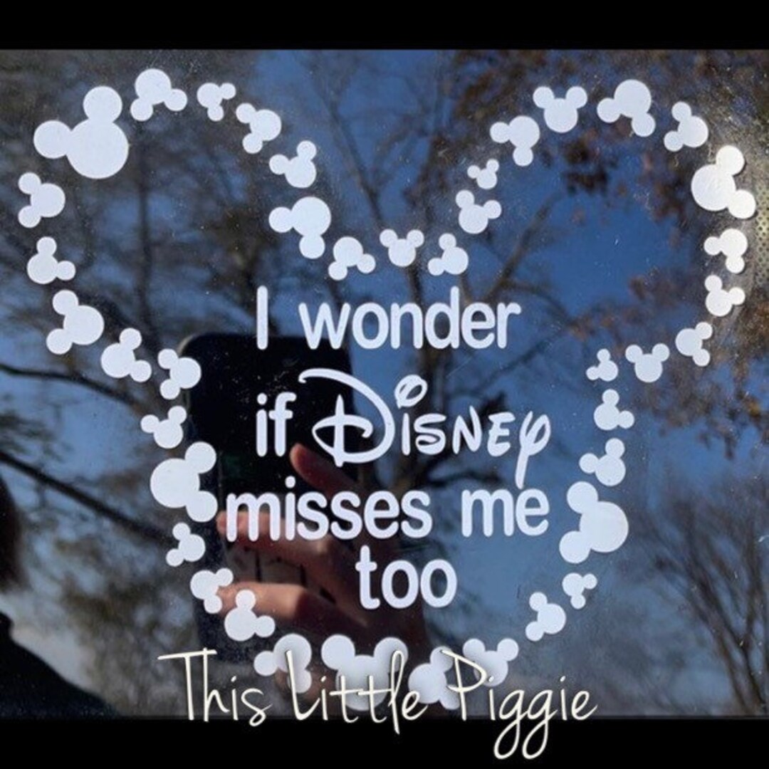 Disney Car Decal - Etsy