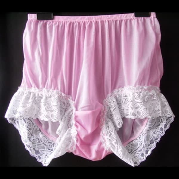 Lace Pink Granny Panties - Etsy