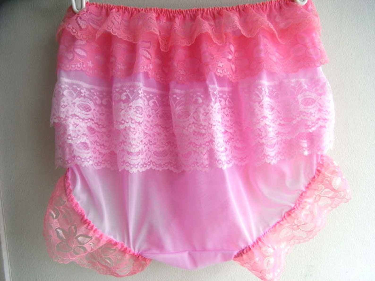 Lovely Pink Party Panties Handmade Ruffled Rhumba Booty Etsy Australia