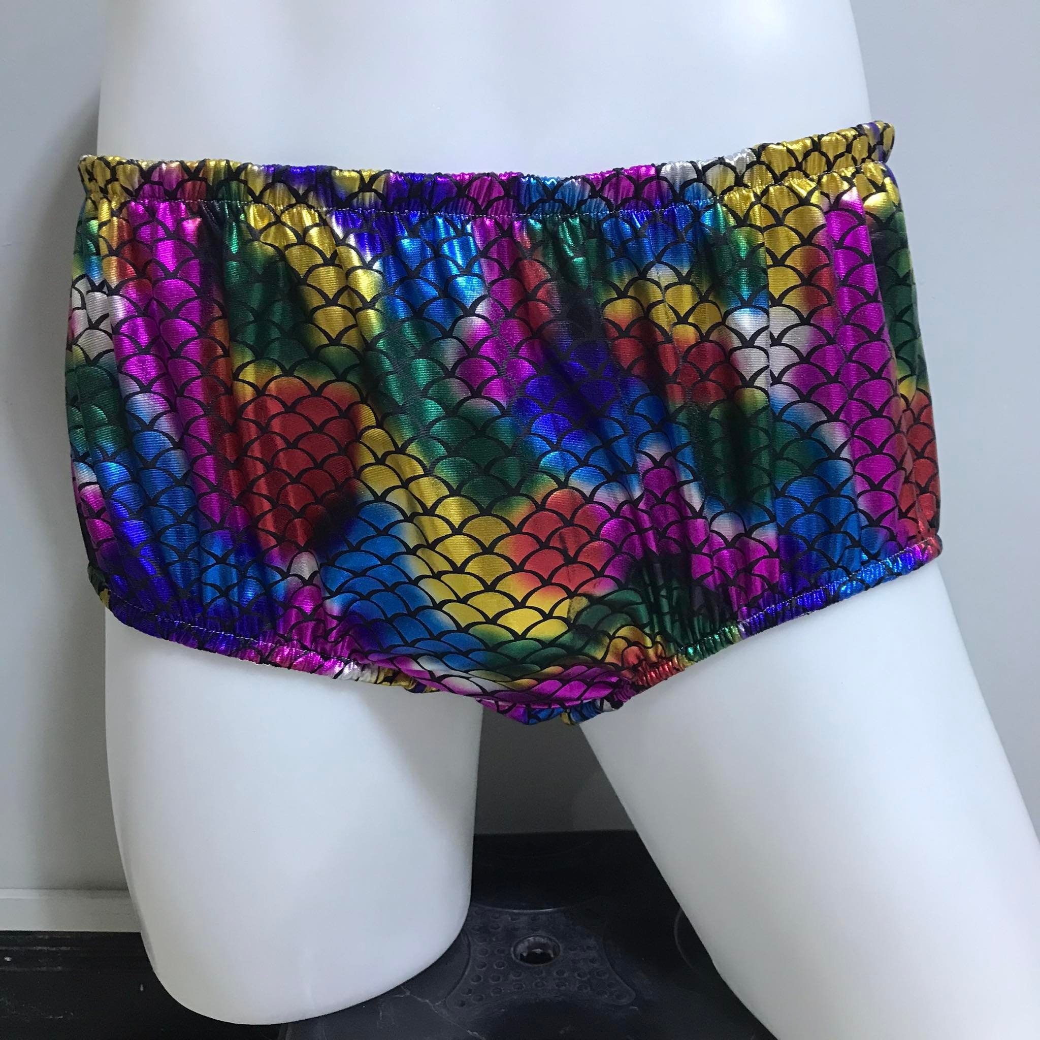 Luxurious Sissy Shiny New Fish Scales Panties Metallic Foil - Etsy