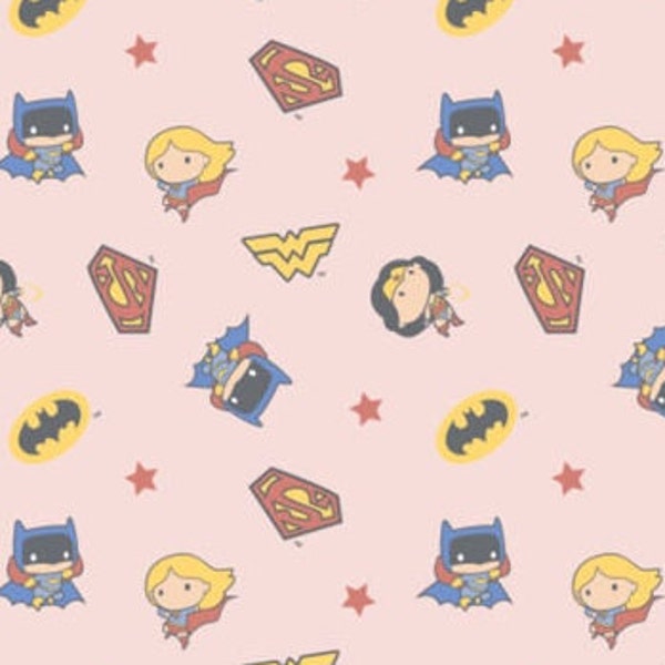 Licensed Dc Comics Fabric - Etsy