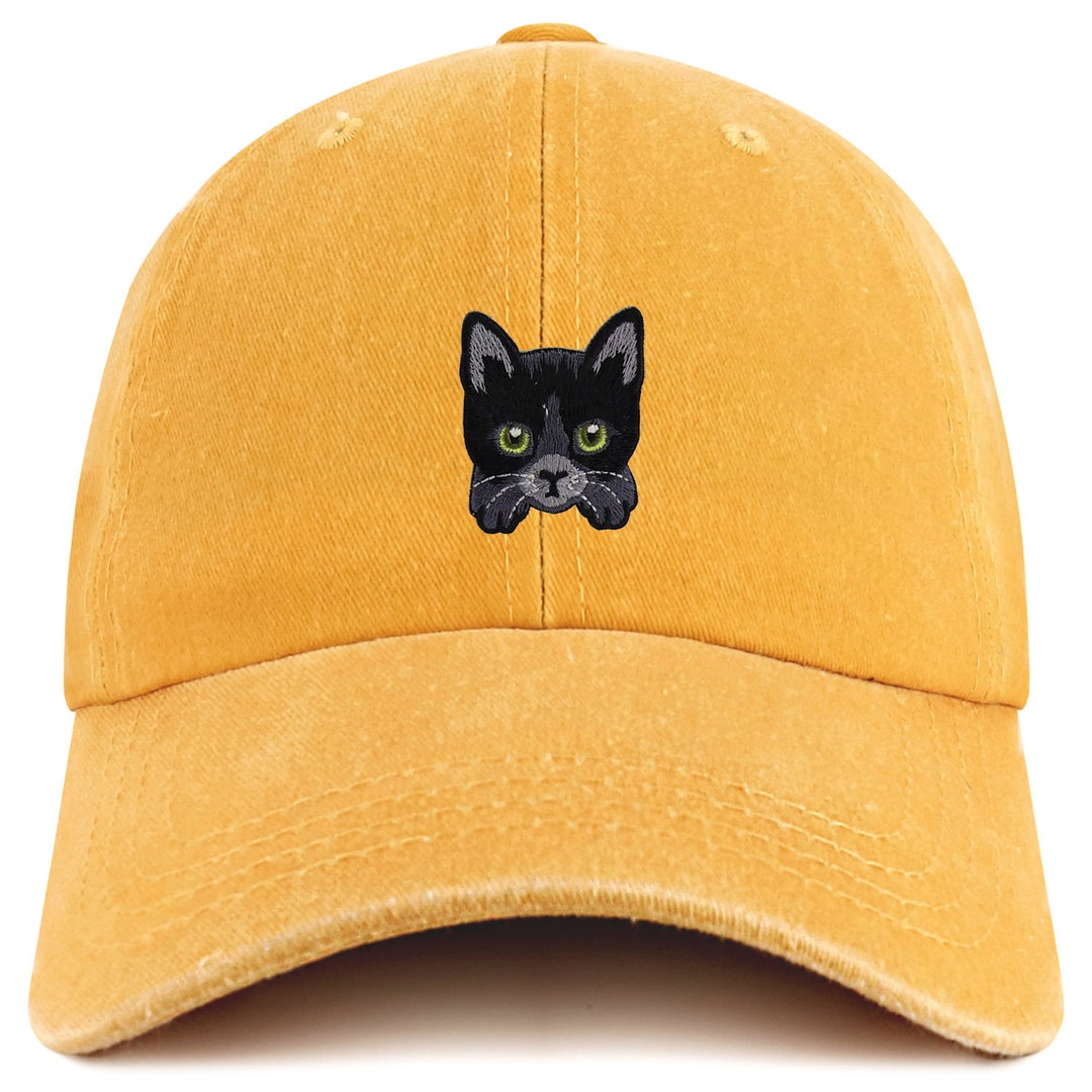 Stitchfy Bombay Cat Embroidered Patch Pigment Dyed Low Profile Cotton ...