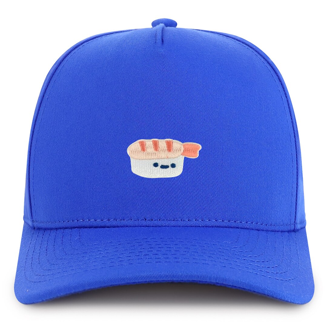 Stitchfy Mini Shrimp Sushi Embroidered Patch Structured 5 Panel Pro ...