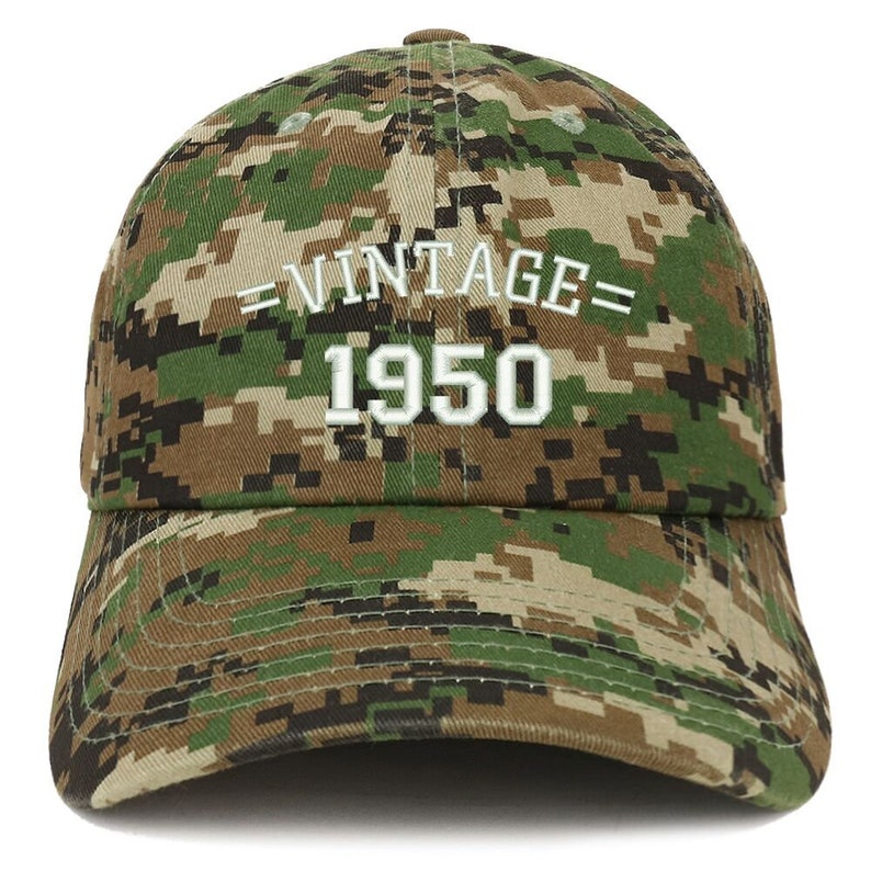 Stitchfy Vintage 1950 Birthday Baseball Cap - Etsy