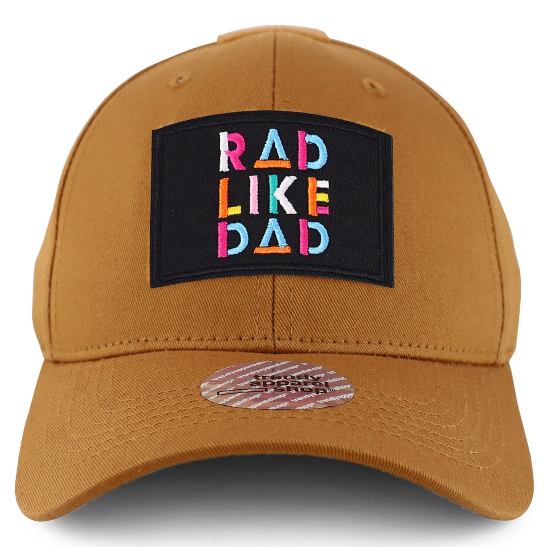Stitchfy Rad Like Dad Hook and Loop Patch Tactical Baseball Cap(sf ...