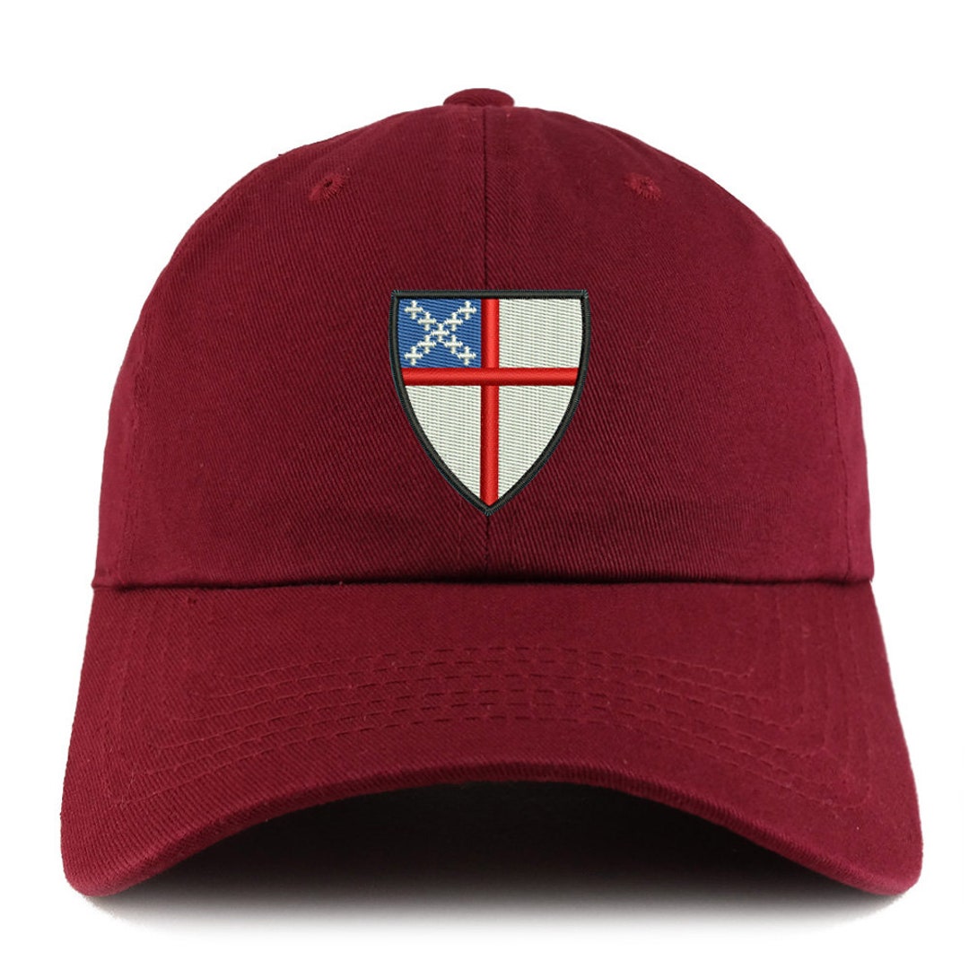 Stitchfy Episcopal Shield Solid Adjustable Unstructured Dad Hat - Etsy