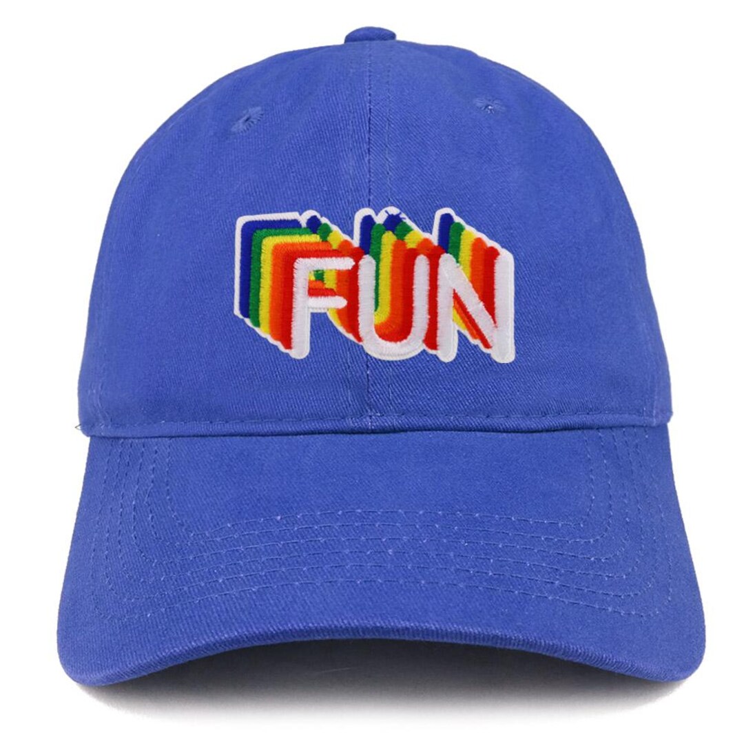 Stitchfy LGBTQ Fun Rainbow Patch Low Profile Soft Cotton Baseball Cap ...