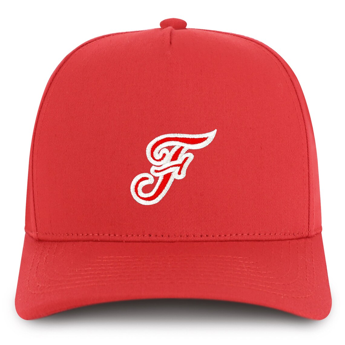Stitchfy Letter F Script Outline 5 Panel Structured Snapback Baseball ...