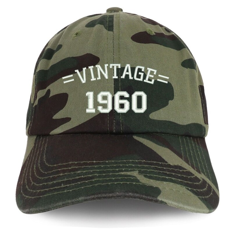 Stitchfy Vintage 1960 Birthday Baseball Cap - Etsy