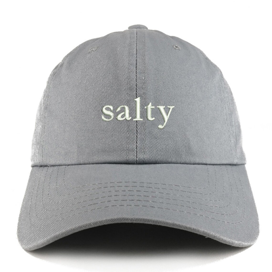 Stitchfy Salty Solid Adjustable Unstructured Dad Hat | Etsy