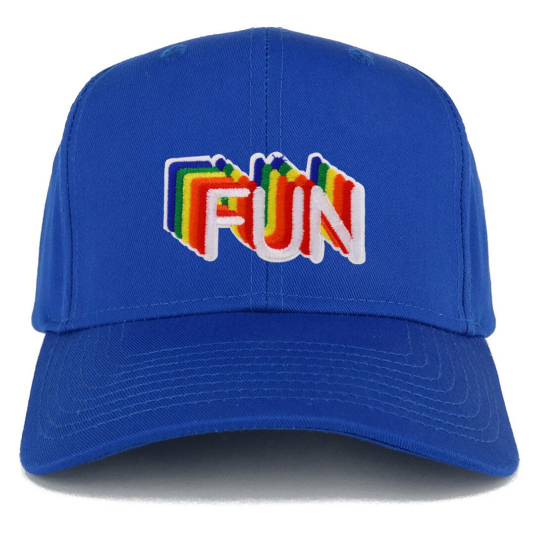 Stitchfy LGBTQ Fun Rainbow Patch Structured Baseball Cap (SF-AP0059-27 ...