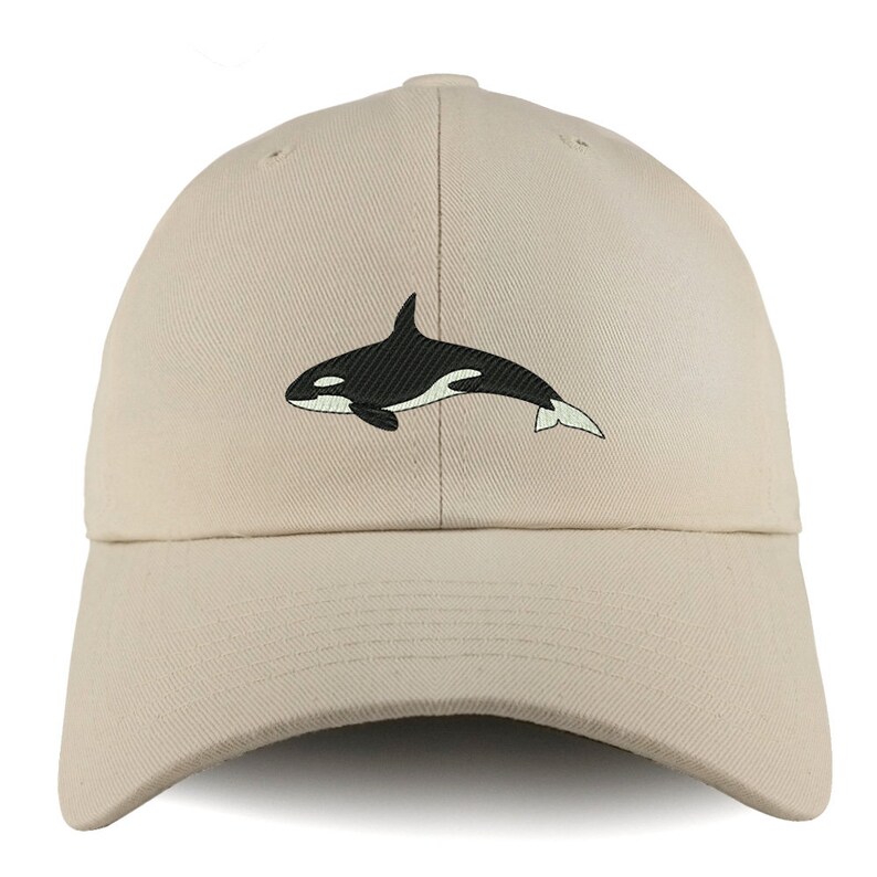 Stitchfy Orca Killer Whale Adjustable Unstructured Dad Hat | Etsy