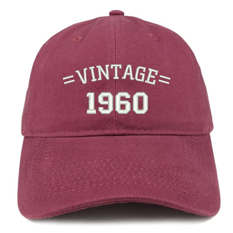 Stitchfy Vintage 1960 Birthday Baseball Cap - Etsy