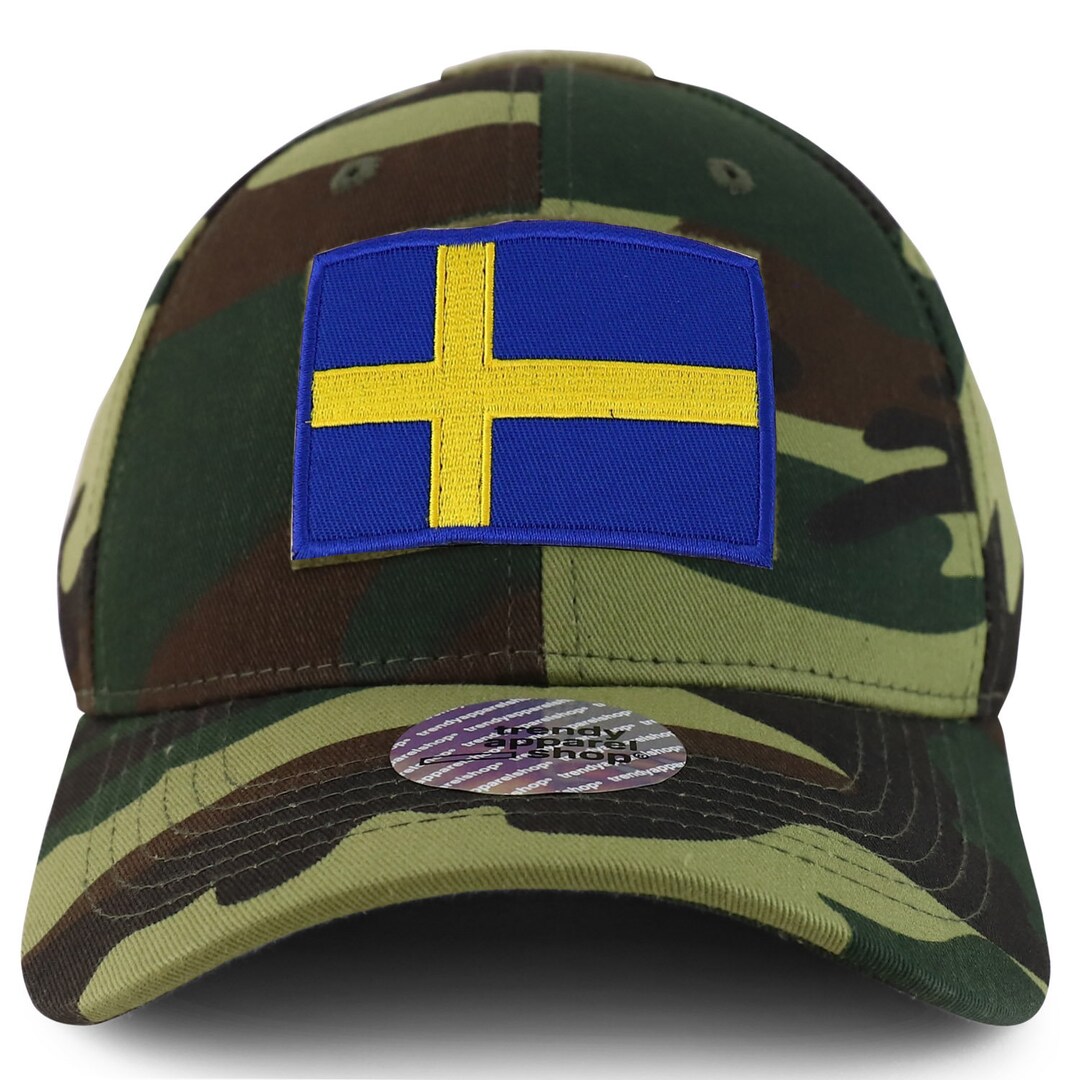 Stitchfyi Sweden Flag Hook and Loop Patch Tactical Baseball Cap(sf ...