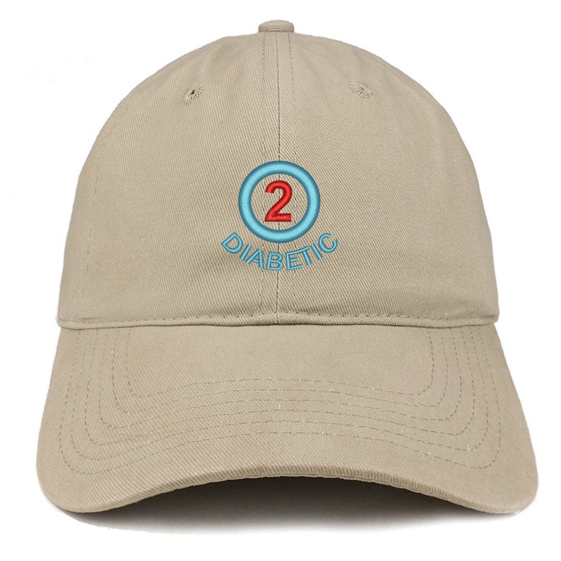 Stitchfy Type Two Diabetic Embroidered Brushed Cotton Cap - Etsy