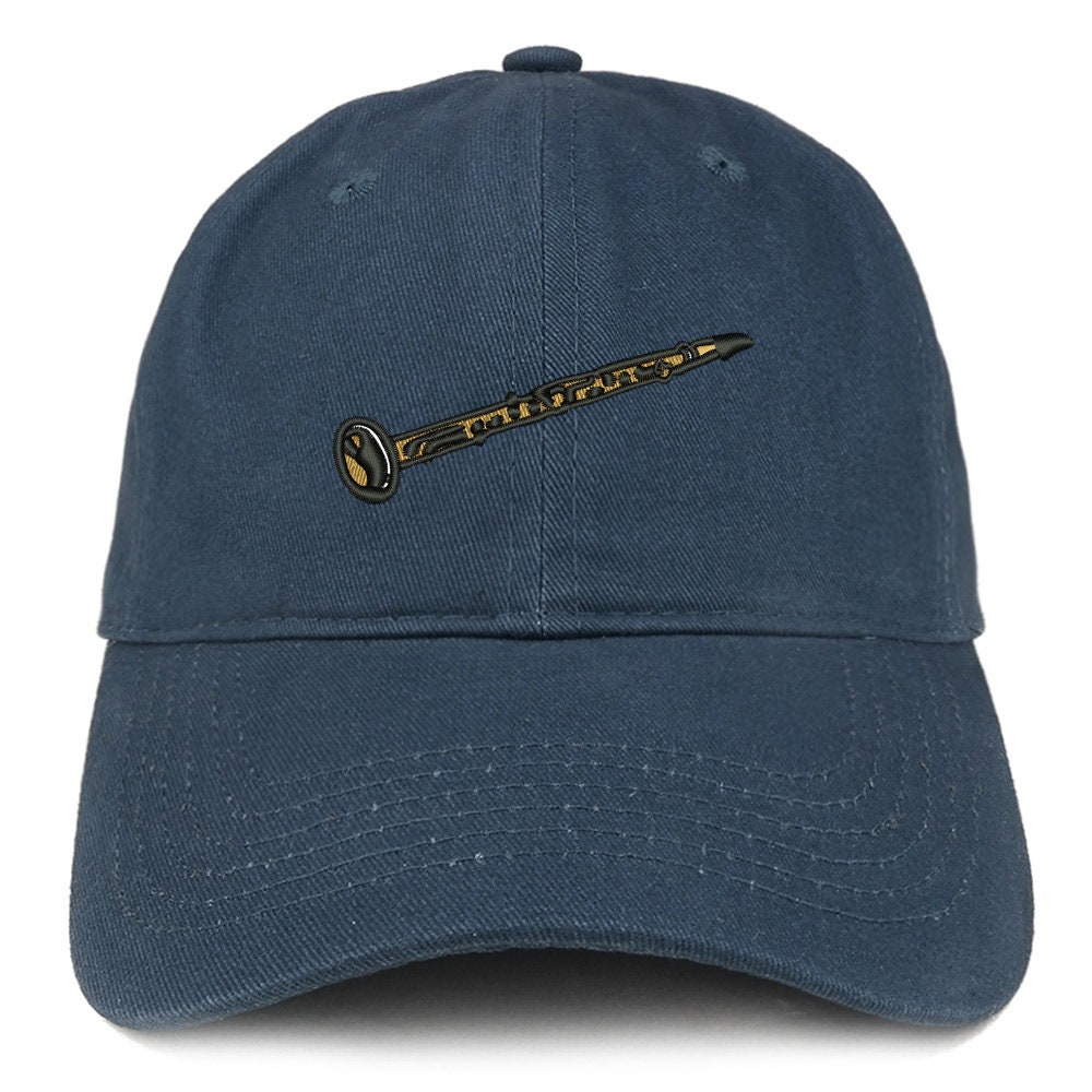 Stitchfy Clarinet Embroidered Unstructured Cotton Dad Hat - Etsy