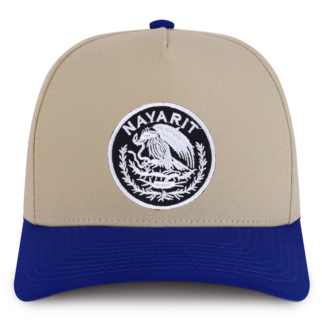 Stitchfy Nayarit Mexico Patch Premium Cotton 5 Panel Pro Style Cap (MXPATCH-NAY-GNV-007-W) - Etsy