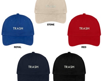 White Trash Hat - Etsy