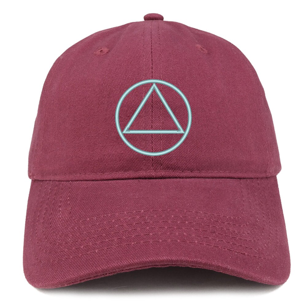 Stitchfy Alcoholics Anonymous Embroidered Low Profile Soft Cotton ...