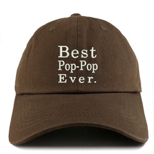 Stitchfy Best Pop Pop Ever Solid Adjustable Unstructured Dad Hat - Etsy