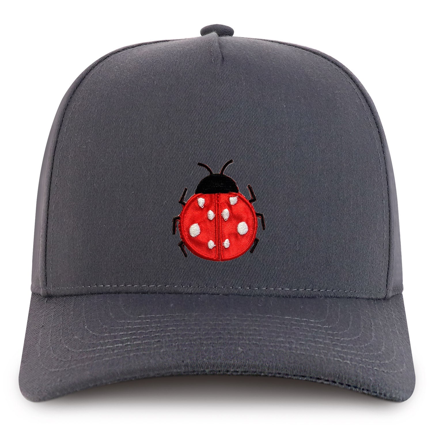 Stitchfy Big Ladybug Embroidered Patch Structured 5 Panel Pro Style ...