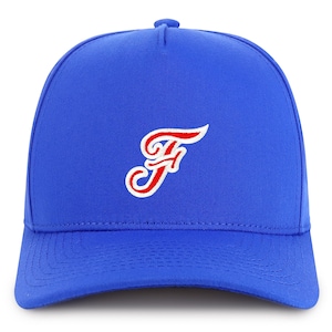 Stitchfy Letter F Script Outline 5 Panel Structured Snapback Baseball ...