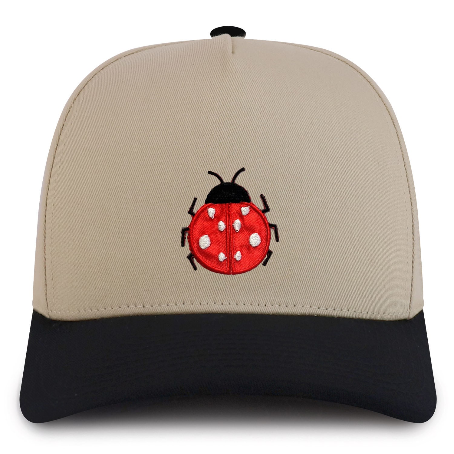Stitchfy Big Ladybug Embroidered Patch Structured 5 Panel Pro Style ...
